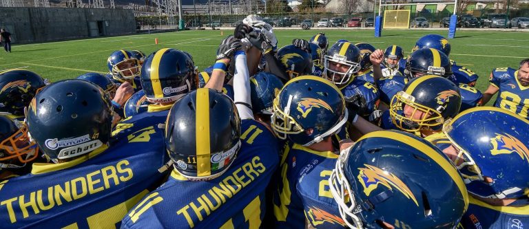 Football americano, i Trento Thunders in finale di Silver Bowl - Vita ...